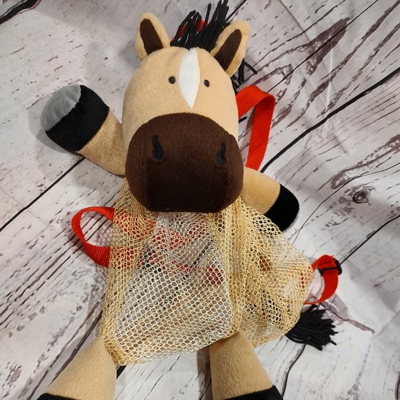 silly sacs | Accessories | Silly Sacs Bag Horse Mesh Kids Book Bag ...